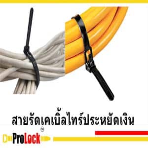 เคเบิ้ลไทร์ปลดล็อคได้: เคเบิ้ลไทร์สุดประหยัด - Prolock